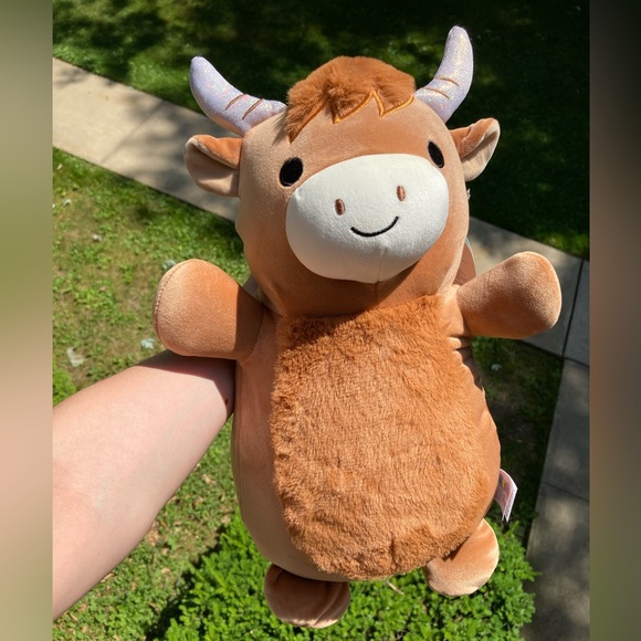 Squishmallows | Toys | Squishmallows Wilfred The Highland Cow Hugmees ...